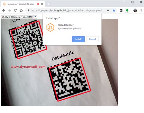 how to build a simple pwa barcode qr code scanner dynamsoft