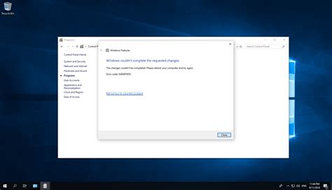 framework install is failed on windows 10 rs5 build 17754 and