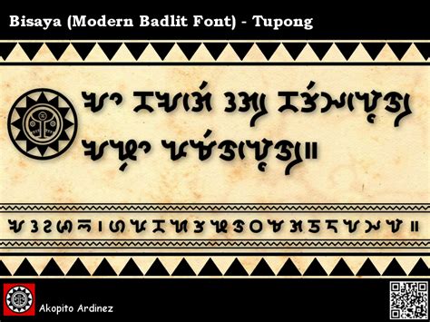 Bisaya Modern Badlit Font Tupong By Akopito On Deviantart