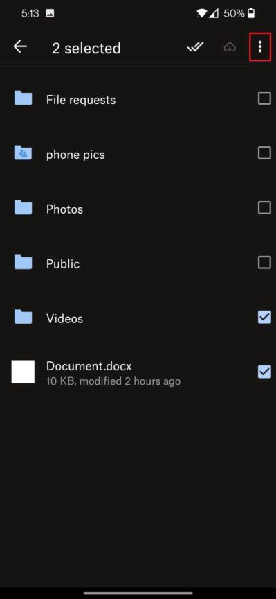 How To Delete Files And Folders From Dropbox Android Authority