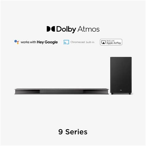 Soundbar For TV Deep Bass Dolby Audio TCL Europe