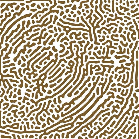 Monochrome Reaction Diffusion Organic Spiral Circular Shapes Abstract
