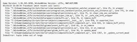 WickedWhims Help Center Page 212 Technical Support WickedWhims LoversLab