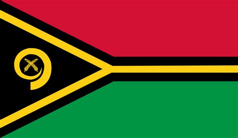 Flag Of Vanuatu Image And Meaning Vanuatu Flag Country Flags