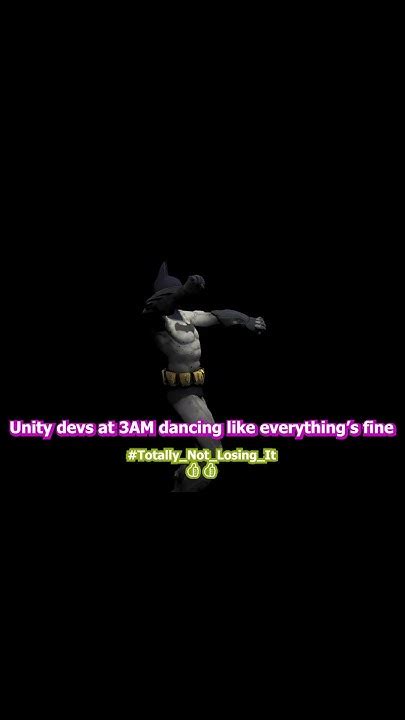 Unity Devs Acting Like They Didnt Just Break The Entire Project 💀