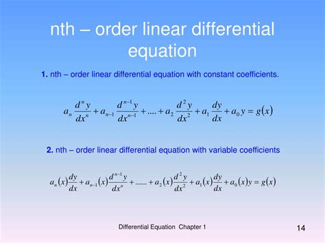 Ppt Ordinary Differential Equations Powerpoint Presentation Free