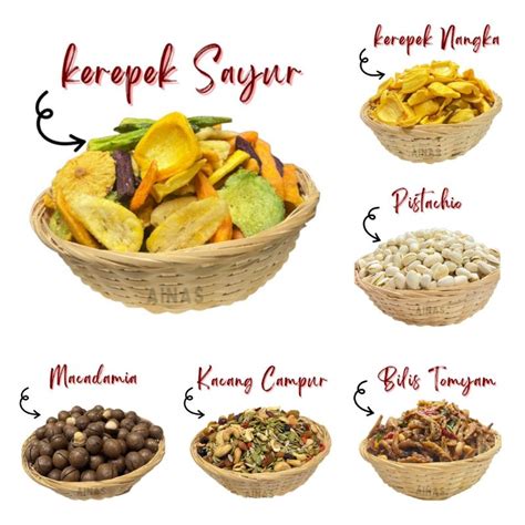 Aneka Kerepek Dan Kekacang Shopee Malaysia