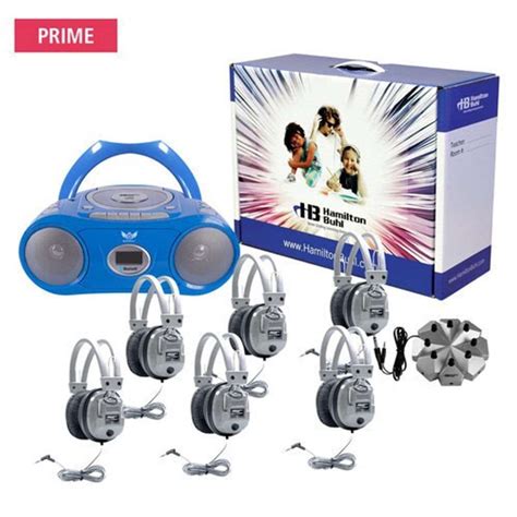 Basic Cassettecdfm Listening Center 6 Stations