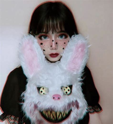 미친 토끼 할로윈 가면 코스프레 호러 코스튬 복장 소품 마스크 탈 파티 인싸템 쓸데없는선물 에이블리