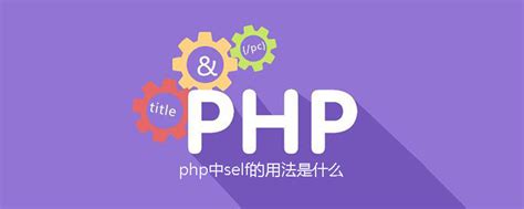 php中self的用法是什麼 php問題 php中文網