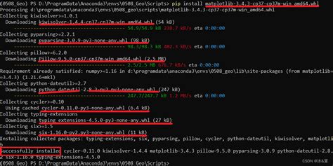 基于python37解释器（conda环境创建）的scikit Learn安装详细教程（可以解决所有的问题）conda安装scipy Csdn博客