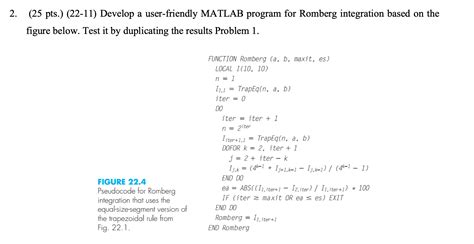 Solved 2 25 Pts 22 11 Develop A User Friendly Matlab