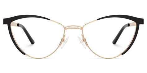 Sydney Cat Eye Black Frame Glasses Zeelool Optical