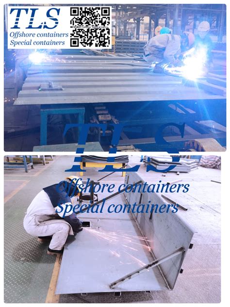 Production Process Of 20ft Negative Pressure Lab Container 20 X 8 X 9