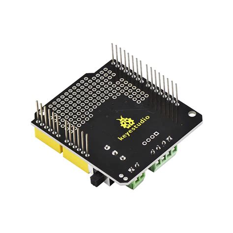 Updated Version Keyestudio L298P Shield With Power Switch For Arduino UNO R3
