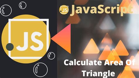 Javascript Program To Calculate Area Of Triangle Futureexam Youtube