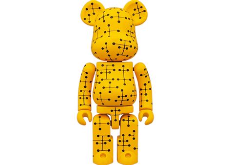Bearbrick Superalloy Eames 200 Yellow Ss10