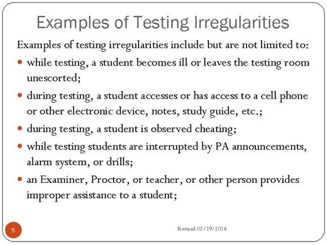 Testing Irregularities Web Application System Tiwas Revised 02 19 2016
