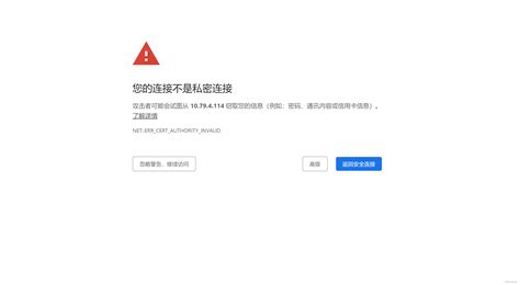 解决net err cert authority invalid报错问题 springboot报错net cert author csdn博客