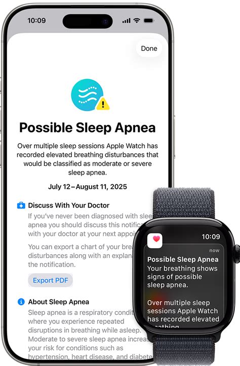 Sleep Apnea Notifications On Your Apple Watch Apple Support
