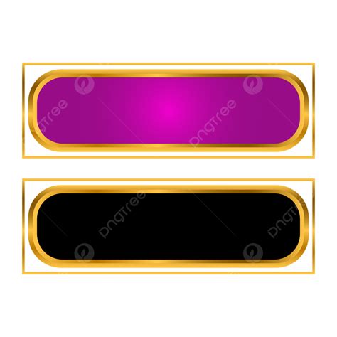 럭셔리 황금 아랍어 이슬람 배너 패턴 제목 프레임 텍스트 상자 세트 투명 배경 클립 아트 벡터 디자인 이슬람 배너 텍스트 상자 배너 Png 일러스트 및 벡터 에 대한