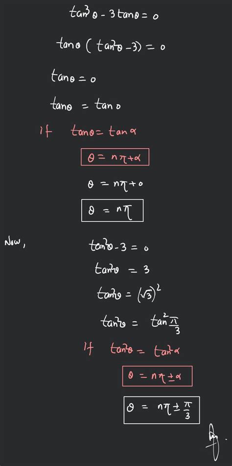 Tan Cube Theta 3 Tan Theta 0 Filo