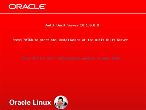 Installation Of Oracle Audit Vault Server 201 Dba Blog