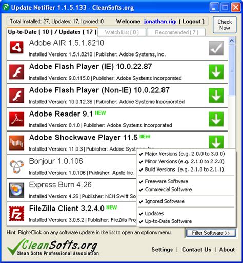 Update Notifier Download