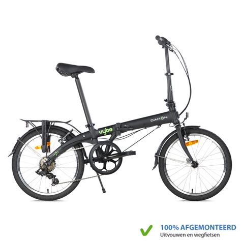 Goedkope Dahon Vouwfiets Vybe D7 Zwart € 80900