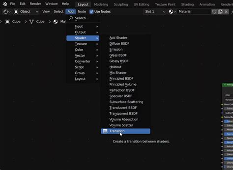 Texture Transition Add On