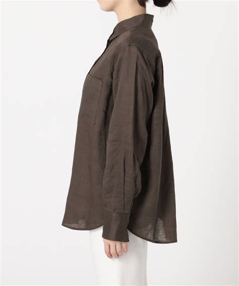 Noble（ノーブル）の「《追加》リネンレギュラーフィットシャツ（シャツブラウス）」 Wear