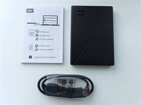 Обзор Внешнего жесткого диска WD My Passport 1TB Black (WDBYVG0010BBK ...