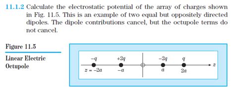 solved 11 1 2 calculate the electrostatic potential of the