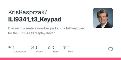 Github Kriskasprzak Ili9341 T3 Keypad Classes To Create A Number Pad