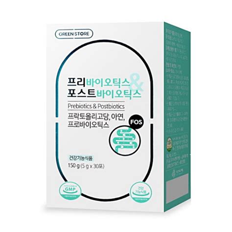 그린스토어 프리바이오틱스 포스트바이오틱스 30포 1개 에누리 가격비교