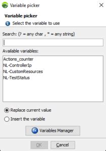 NeoLoad Parameterization Variable Steps To Define A Variable