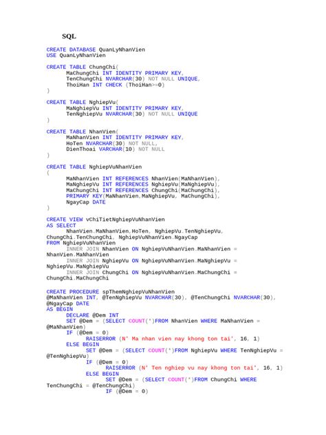 Thi Csdl Pdf Language Integrated Query Sql
