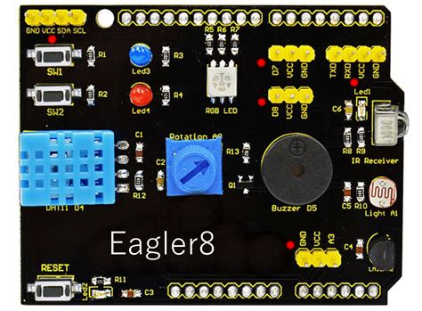 一块扩展板完成arduino的10类37项实验（代码 图形 仿真） 第3页 arduino
