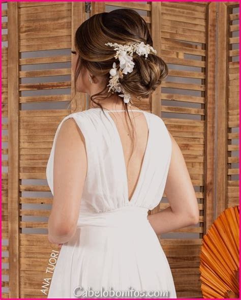 Penteados Semi Apanhados Para Casamentos Cabelobonitos Com