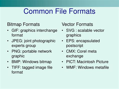 Vector Graphic File Formats At Collection Of Vector