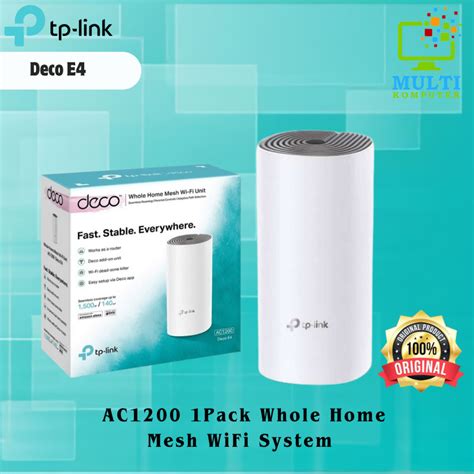 Jual Tp Link Deco E Pack Ac Whole Home Mesh Wi Fi System Tp Link Shopee Indonesia