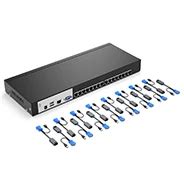 Port KVM Switch HDMI K Hz Mt Viki Rack Video Console