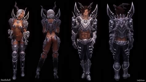lady horus tera armor bhunp armor and clothing loverslab