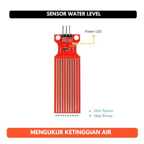 Jual Sensor Water Level Ketinggian Permukaan Air Curah Hujan Volume Sensor Arduino Kota