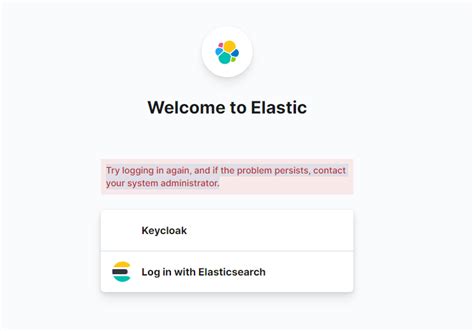 Keycloak Authentifaction Failure Elasticsearch Discuss The Elastic Stack