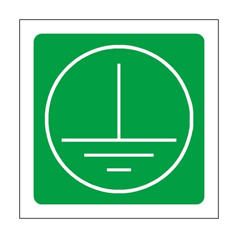 Electrical Ground Labels Warning No Provision For Earth Labels Label