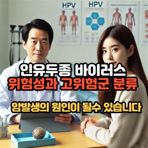 인유두종 바이러스 Hpv 와 건강 고위험군은 어떻게 분류되나