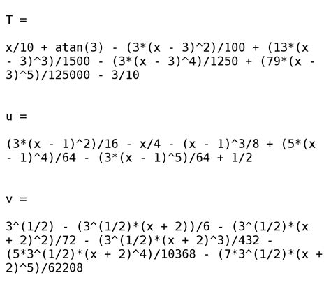 [solved] please do fast find the taylor series expansion using matlab
