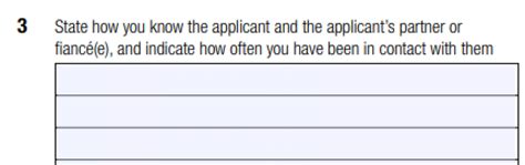 Form 888 Supporting Statement For Partner Visa Mjlegal
