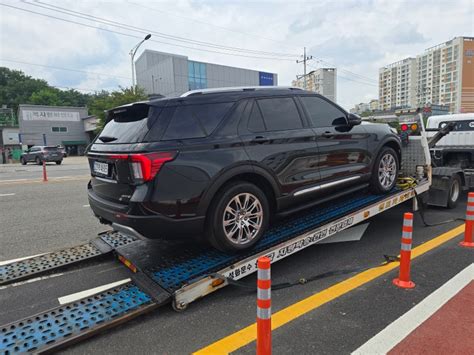 2025 포드 익스플로러 플래티넘 이번에는 블랙 색상 7인승 출고 Ford 8월 할인 프로모션 네이버 블로그